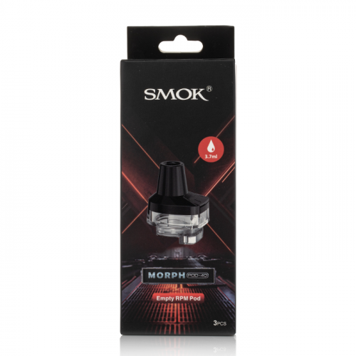 SMOK Morph POD-40 Empty RPM Pod 3.7ml 3ct/Pack – Infinite Solutions